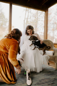 Beautiful Fall Wedding at Rustic Ridge View Farm - nicoleadrianna.com